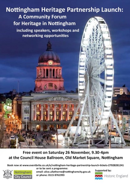 Nottingham City Heritage Partnership | NOTTINGHAMSHIRE LOCAL HISTORY ...